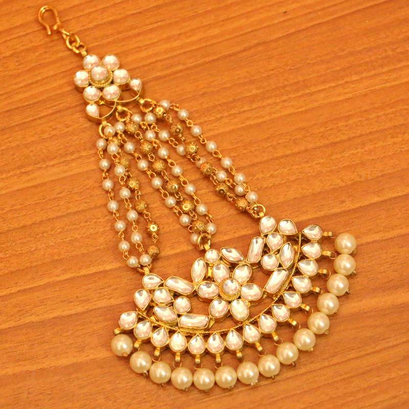 KUNDAN & PEARL BRIDAL PAASA – Sanvi Jewels